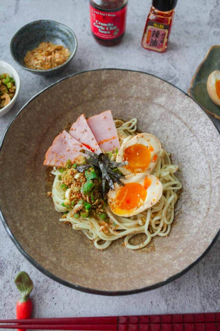 Abura Soba (Soupless Japanese Oil Ramen, Ready in 20 Minutes!) | Give ...