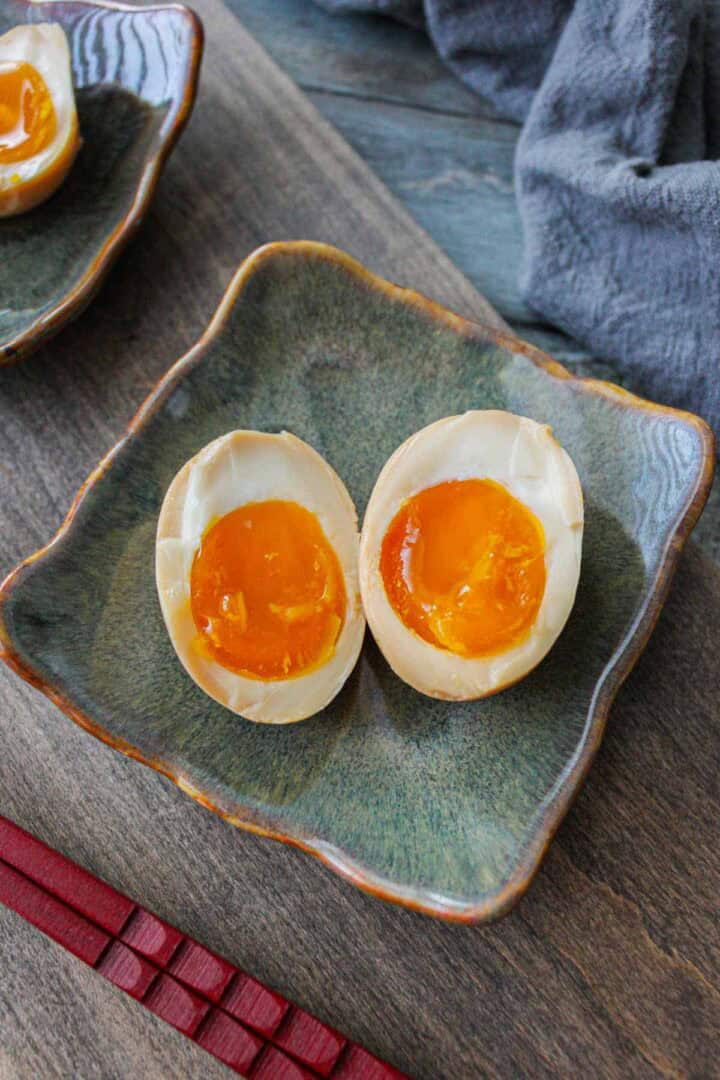Ajitama (Ajitsuke Tamago, Japanese Marinated Ramen Egg) | Give Me Umami