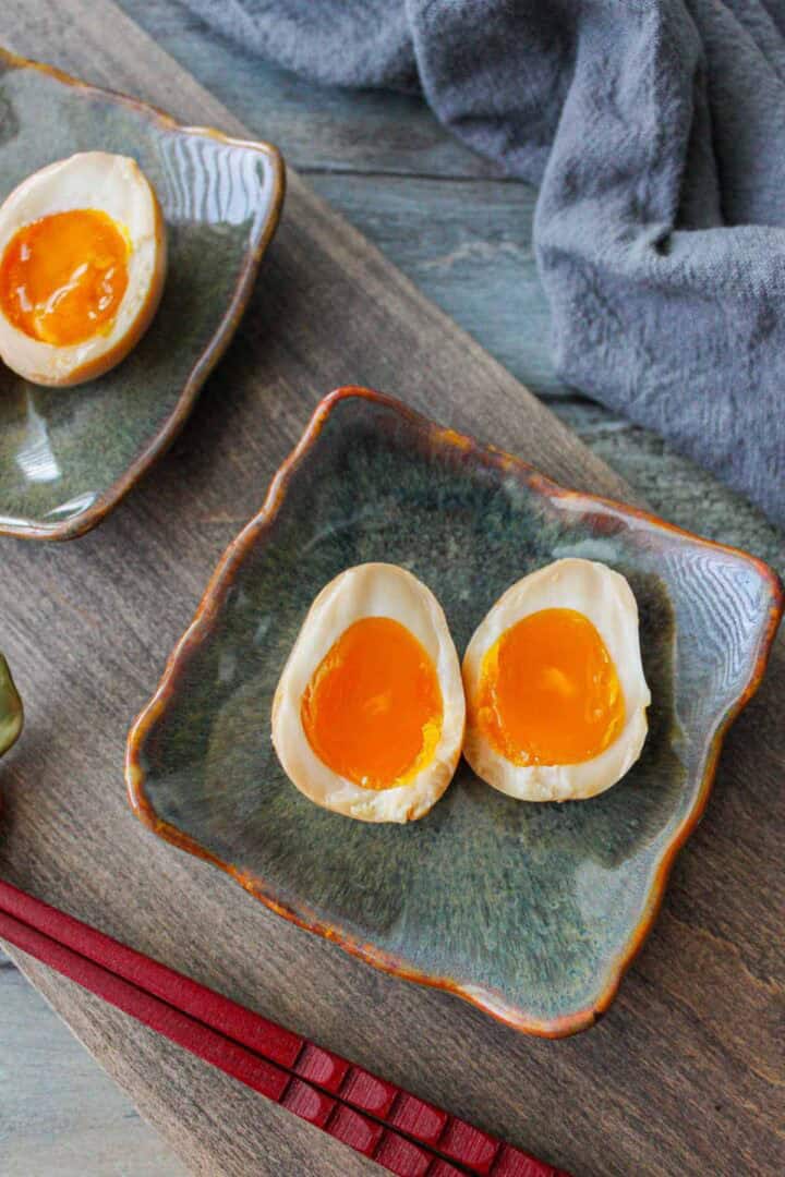 Ajitama (Ajitsuke Tamago, Japanese Marinated Ramen Egg) | Give Me Umami