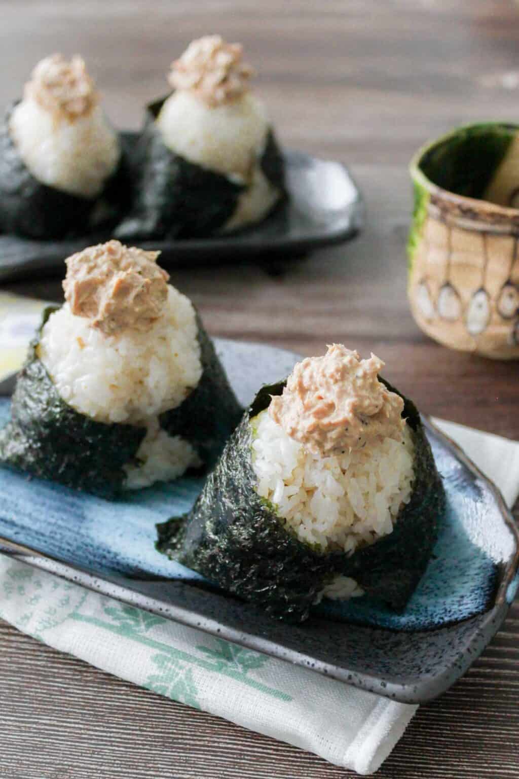 Japanese Tuna Mayo Onigiri Rice Ball (with Spicy Option) | Give Me Umami
