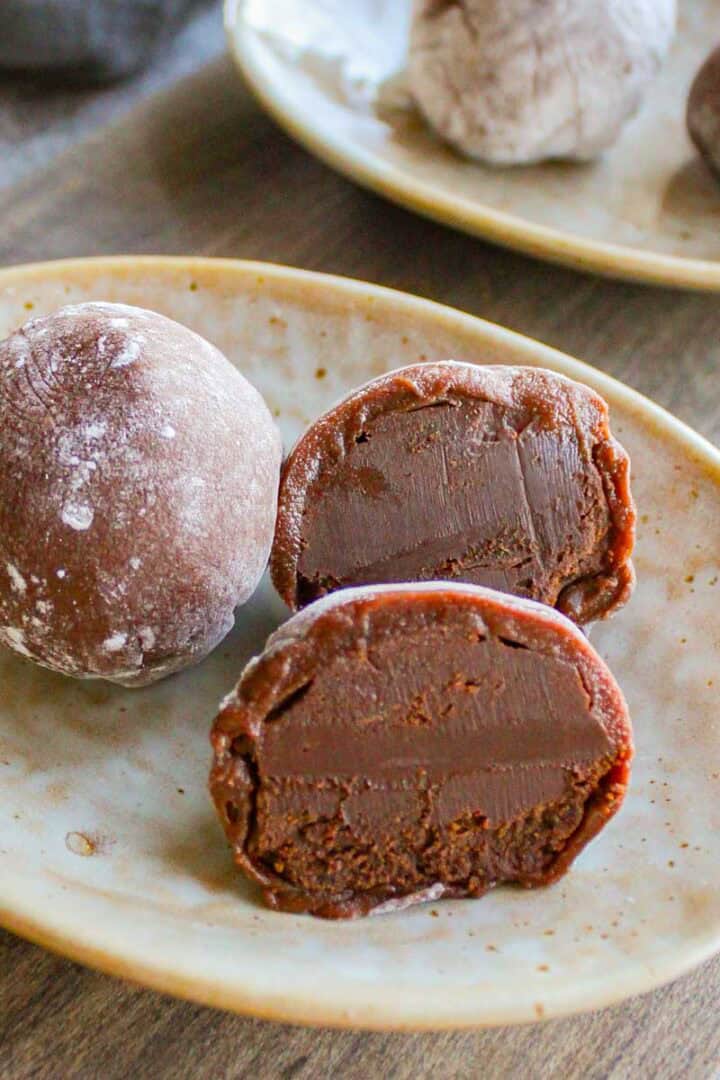 Homemade Chocolate Mochi Ice Cream | Give Me Umami