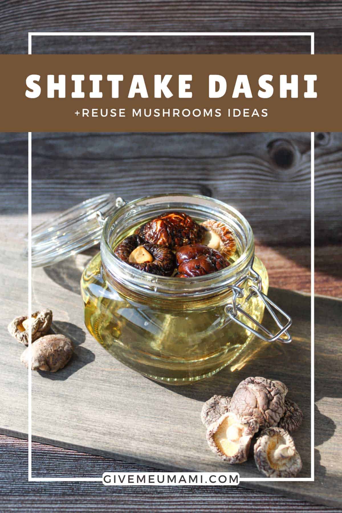 Shiitake Dashi Recipe (Easy Dried Mushroom Broth) | Give Me Umami