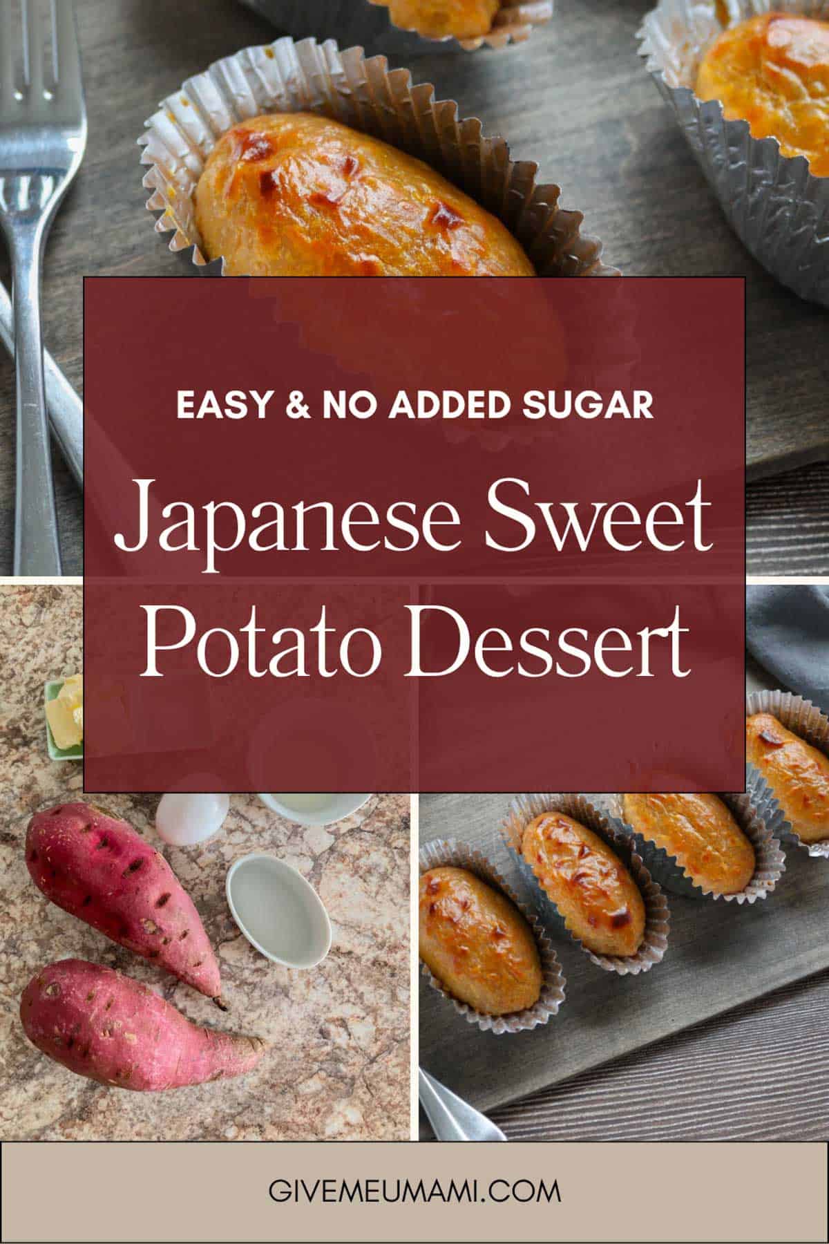 Japanese Sweet Potato Dessert (Creamy & No Added Sugar) | Give Me Umami