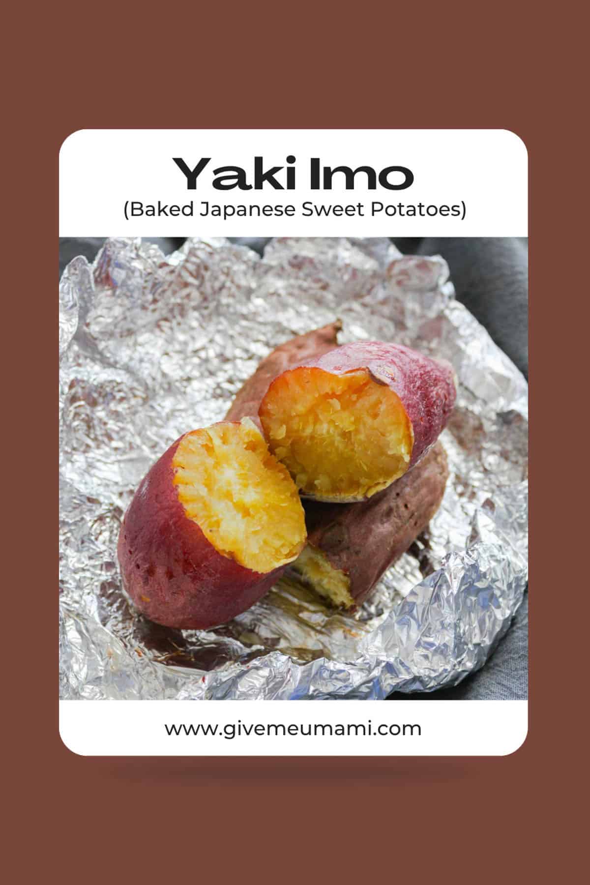 Baked Japanese Sweet Potatoes Oven & Air Fryer (Yaki Imo) | Give Me Umami