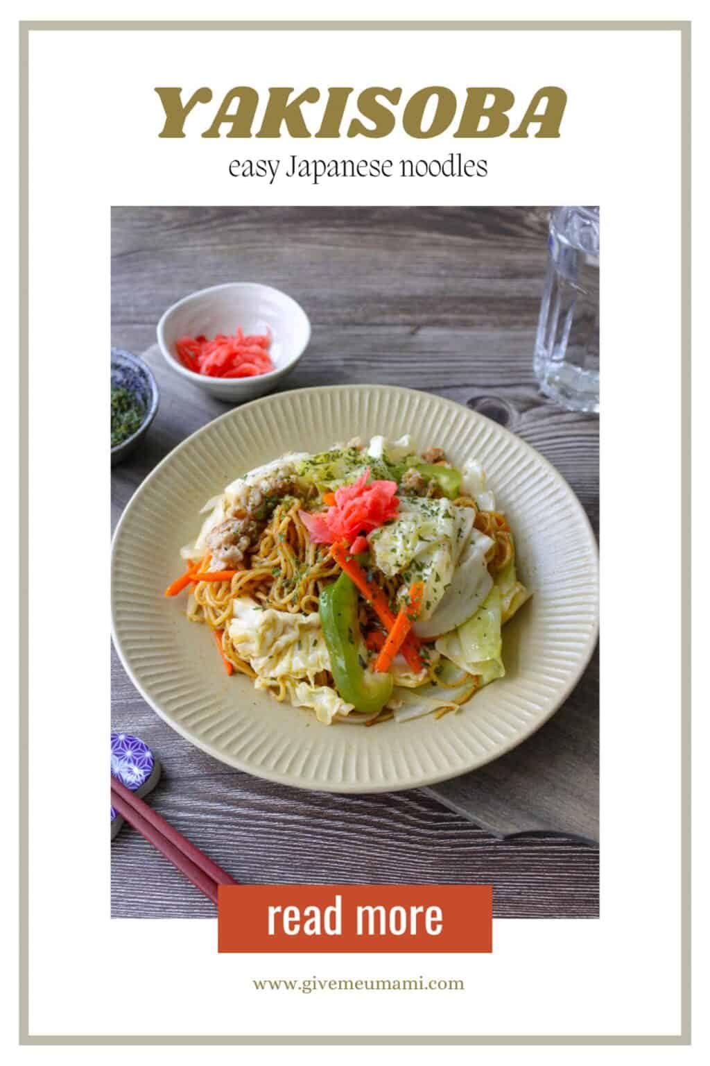Yakisoba (Easy & Authentic Japanese Stir Fry Noodles) | Give Me Umami