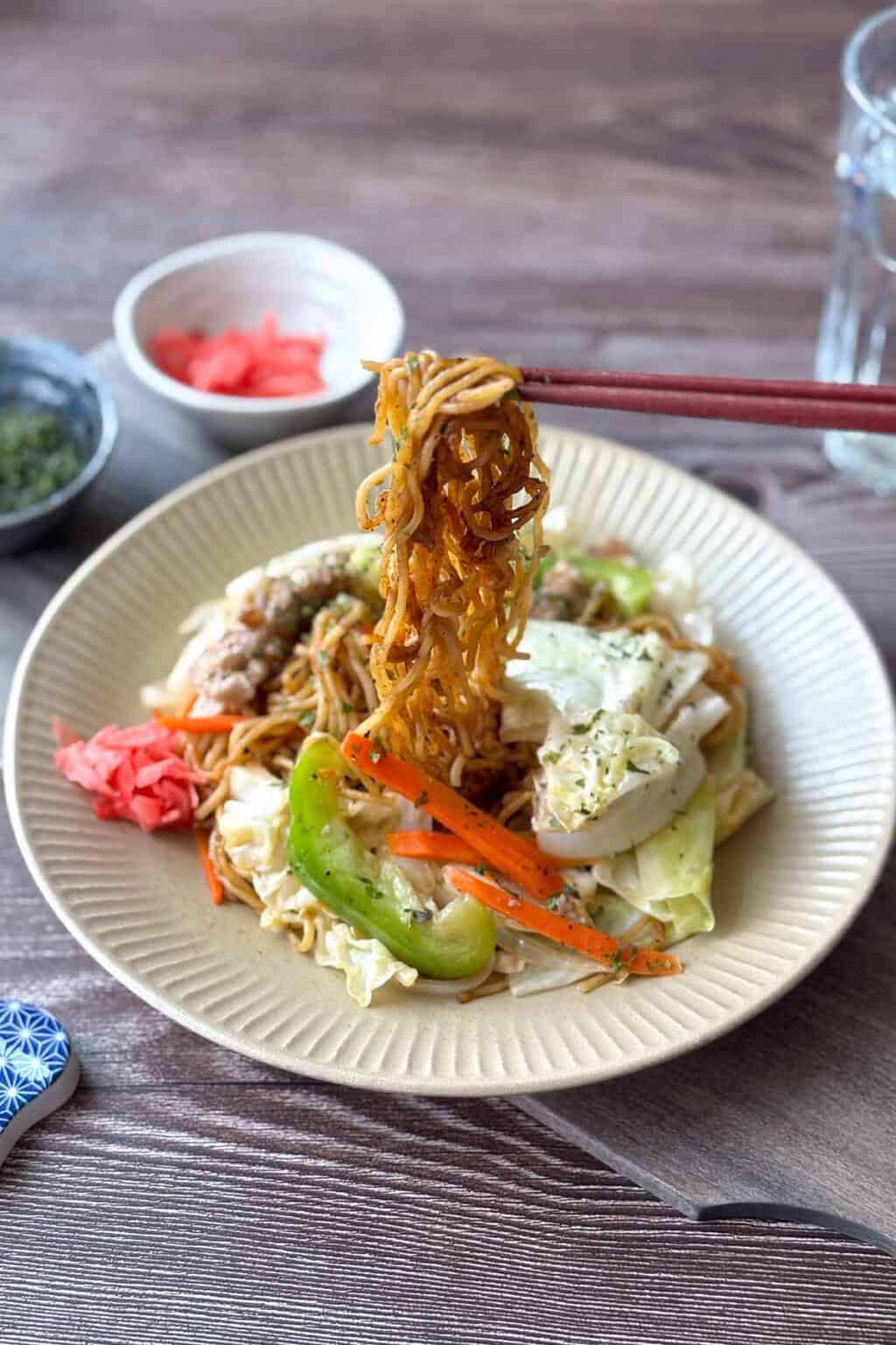 Yakisoba (Easy & Authentic Japanese Stir Fry Noodles) | Give Me Umami